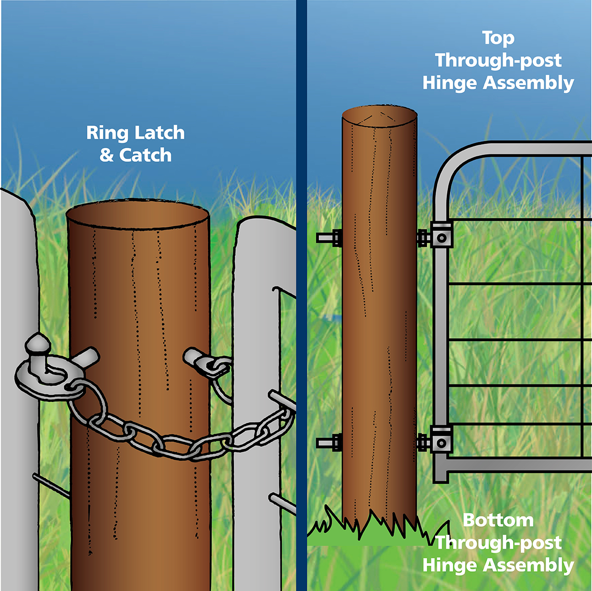 Gates & Fittings: FG20 Ring Latch