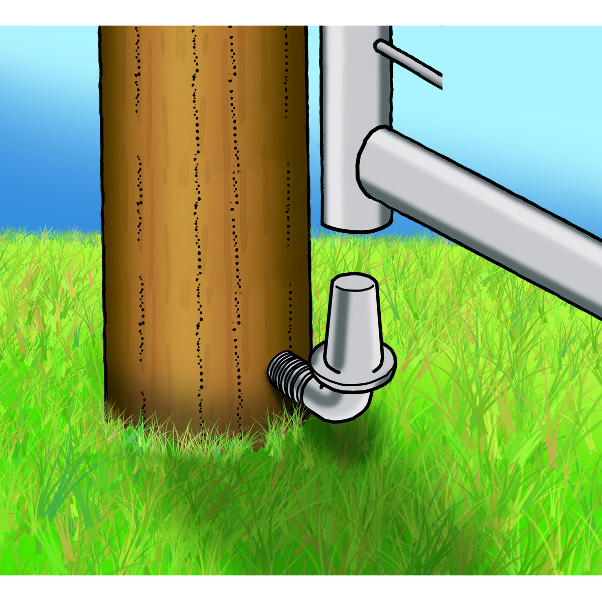 Gates & Fittings: Screw-in Gudgeon