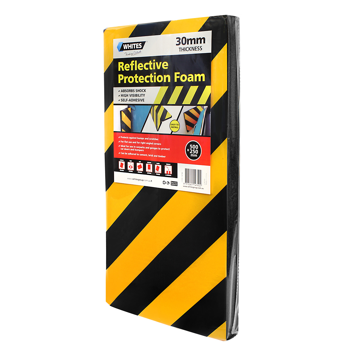 Surface Protection: Reflective Protection Foam - Black/Yellow