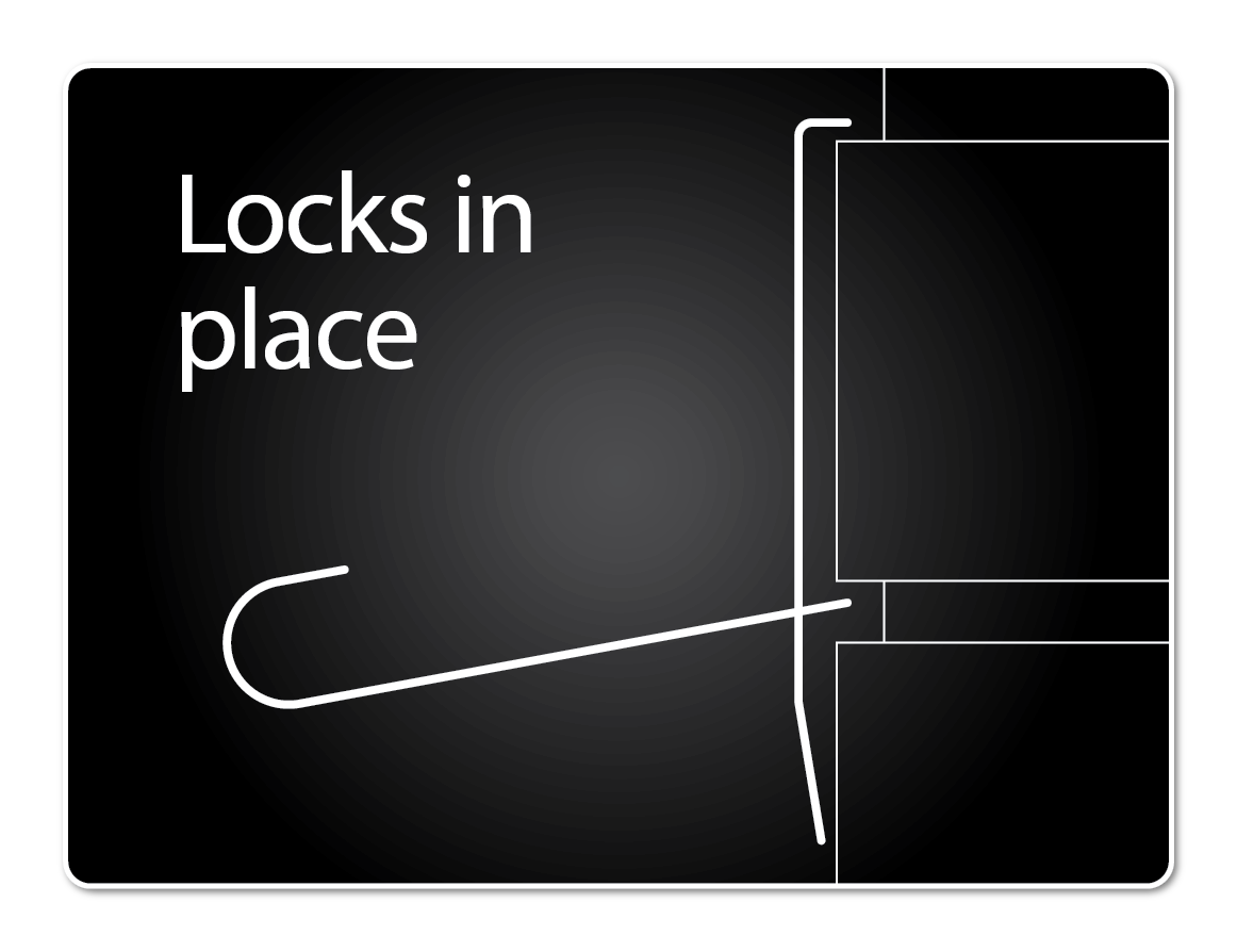 Hanging Basket Accessories: Lock-in Brick Bracket