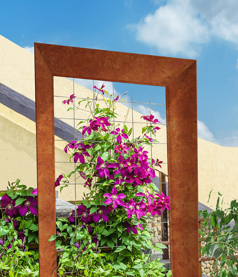 Trellis Panels: Oxy-Shield Montage Decorative Steel Trellis